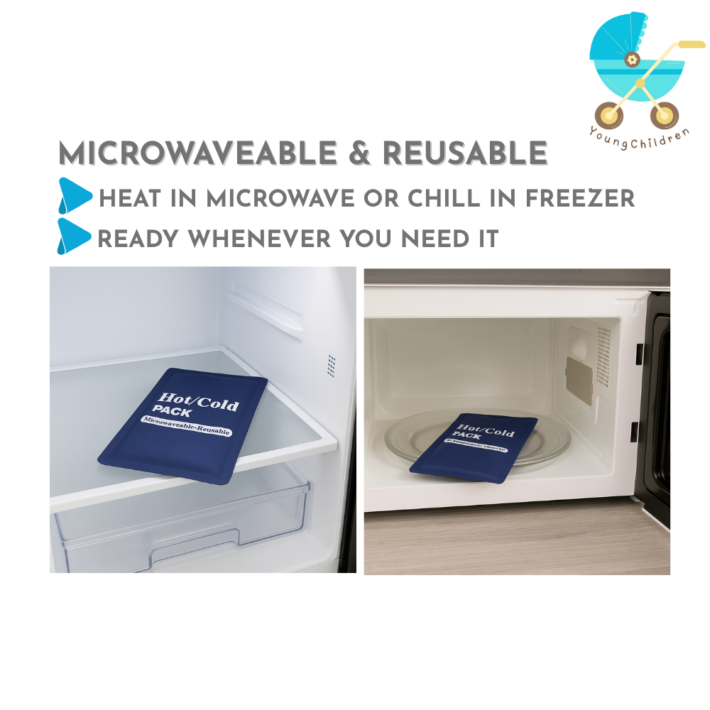 👶Ais Pack Hot Cold Pack Reusable Ice Pack Gel Cold Pack Hot Pack ...
