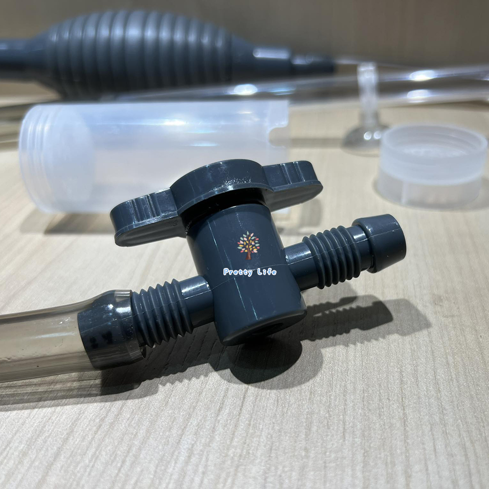 🐟Box Packaging🐟 2.6 meter Aquarium Siphon Gravel Cleaner Fish Safe Tank ...