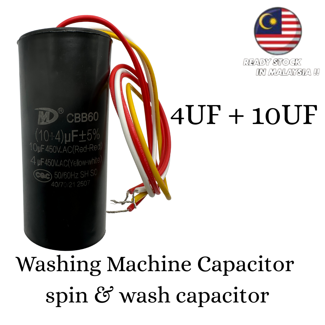 4UF +10UF / 5UF +10UF / 5UF +12UF / 6UF +12UF Capacitor for Washing ...