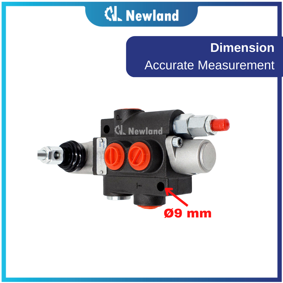 1/2'' Hydraulic Control Lever/ Lever Control Valve 1 Lever / Single ...