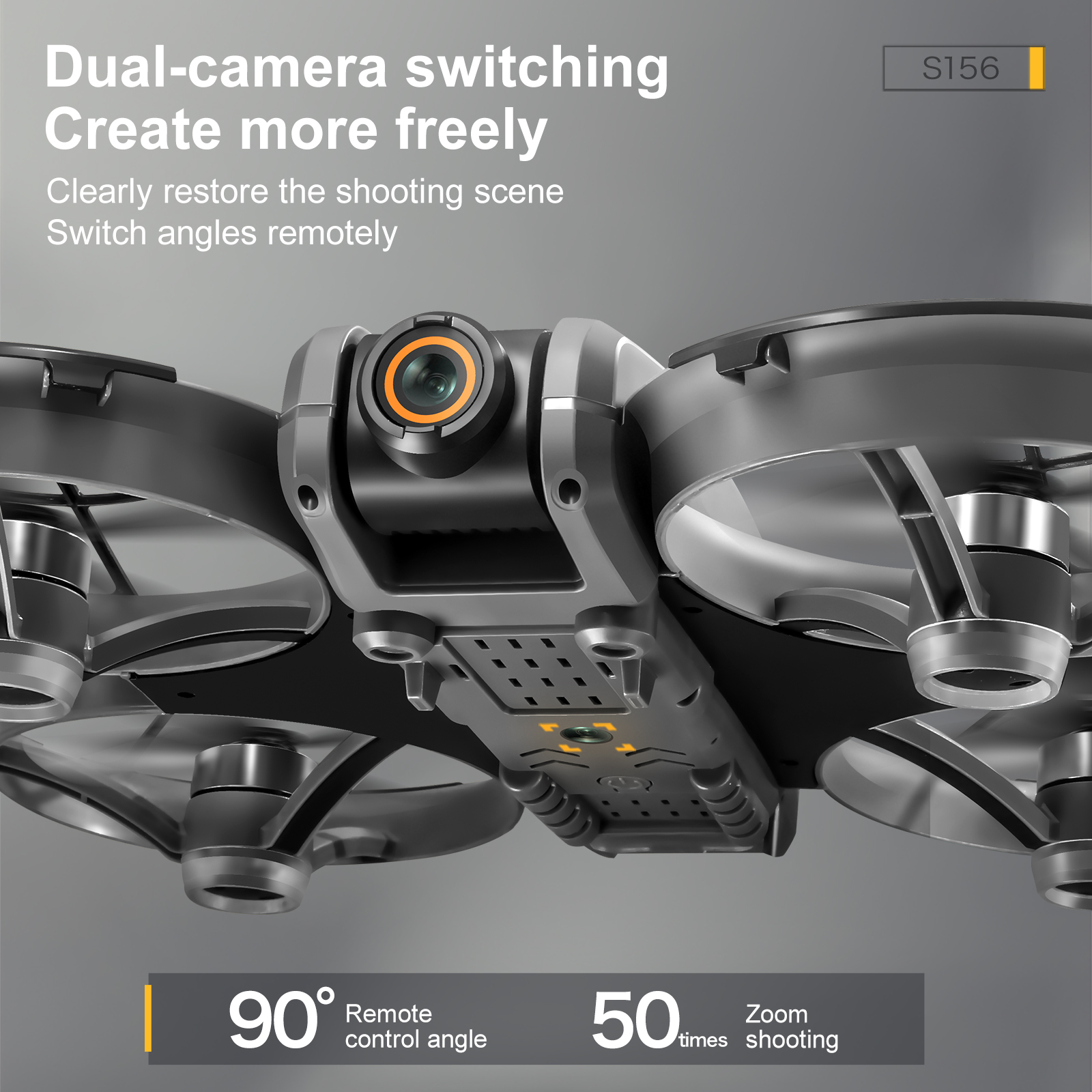 【New】S156 Drone 8K HD Camera with Large Screen Remote Control Optical ...