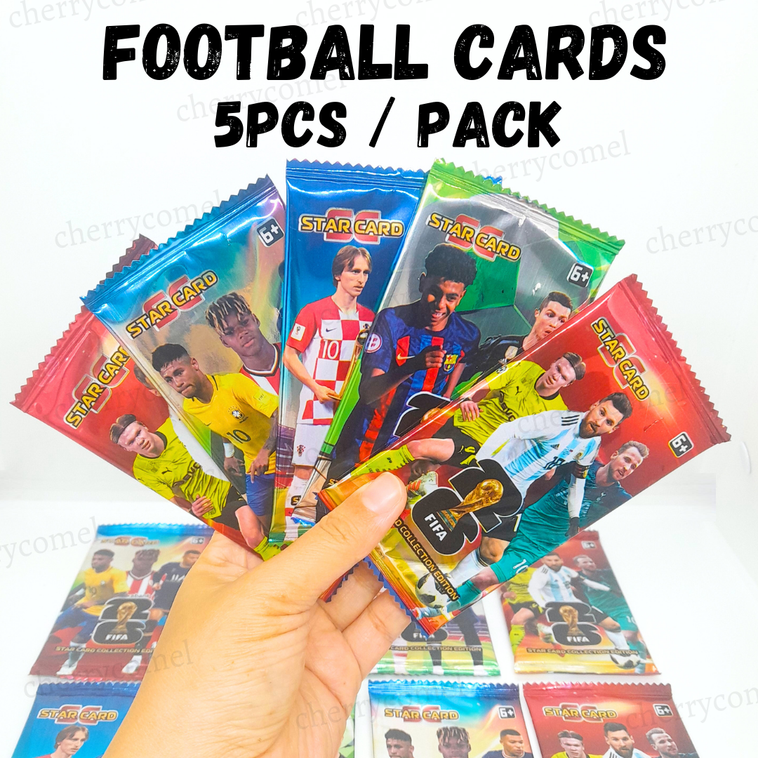 1 Pack Fifa 2026 World Cup Football Star Player Cards Kad Bola Sepak ...