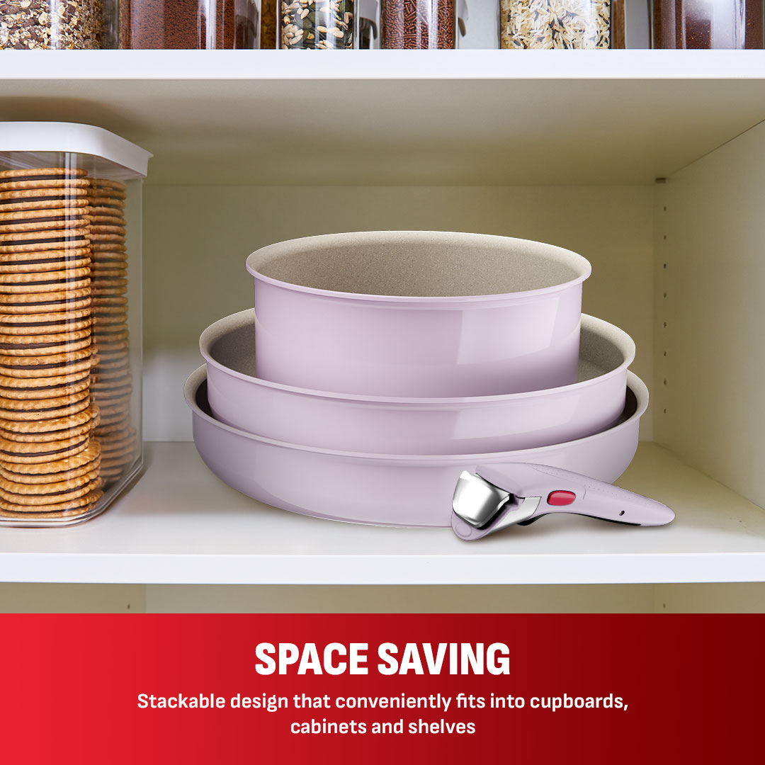 Tefal Ingenio Serenity 4pcs Set (Pink Clay) | Shopee Malaysia