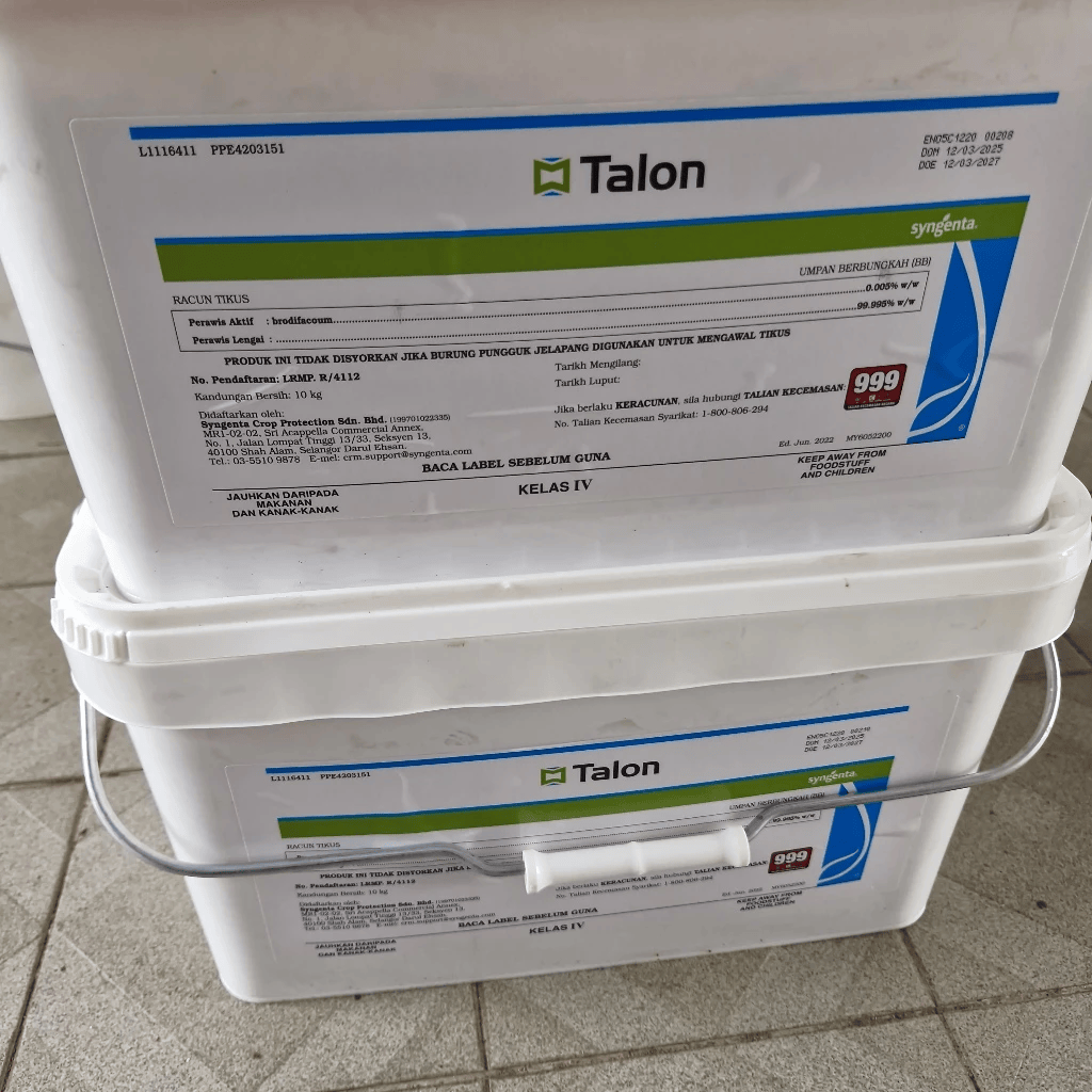 Talon Pellets Syngenta Racun Tikus Brodifacoum 50g 250g 500g 1kg ...