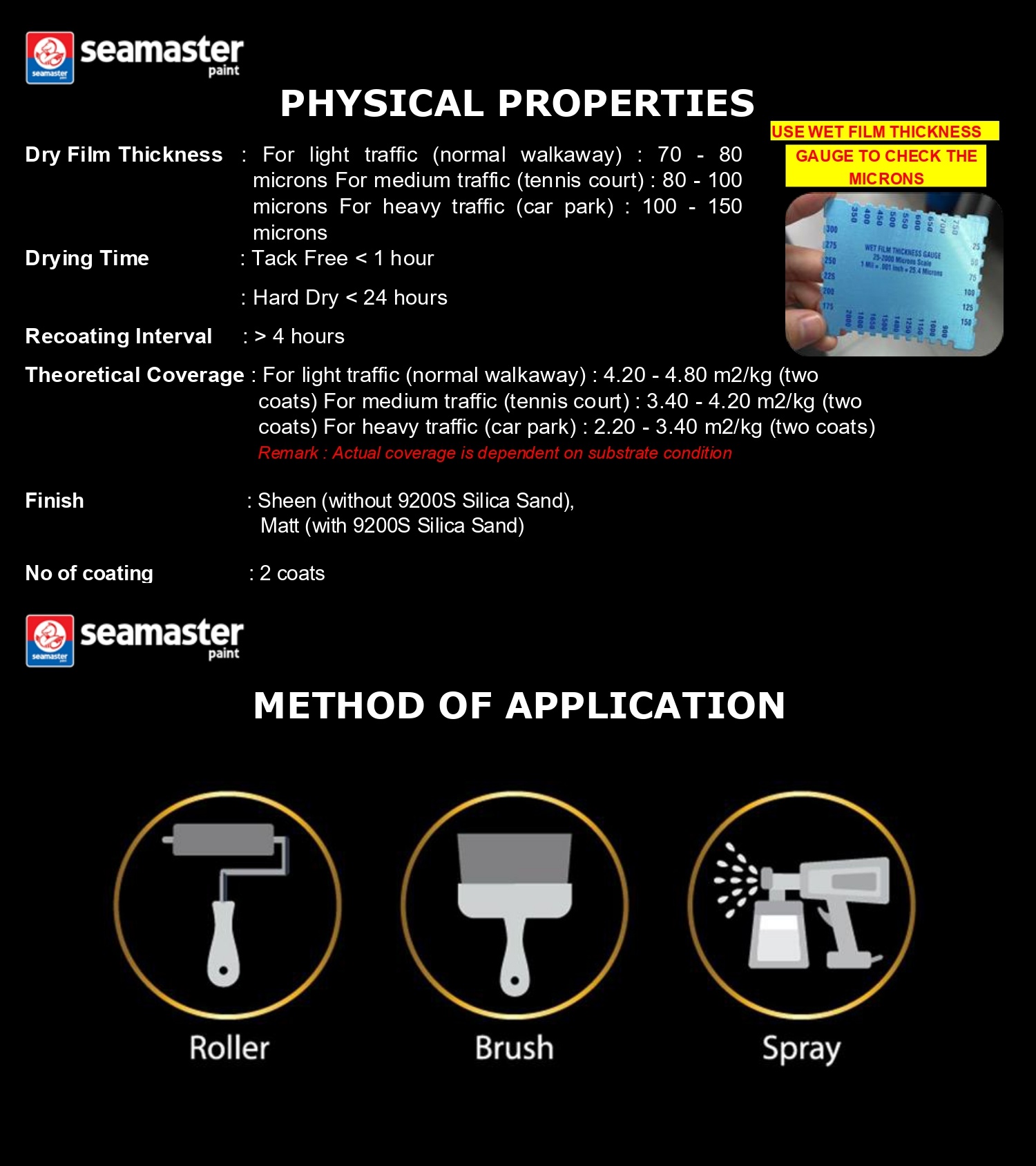 SYK Seamaster Paint Tora Protective Coating (5 Liter) Floor Paint For ...