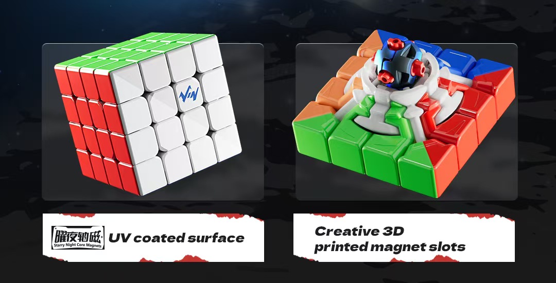 [JPEARLY] Vincube Vin Cube 4x4 Vin4 | Core Magnets UV Coated | Upgraded ...