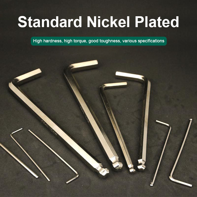9 pcs Ball Point Allen Key Wrench Set Ball Point Flat Head Hex Torx ...