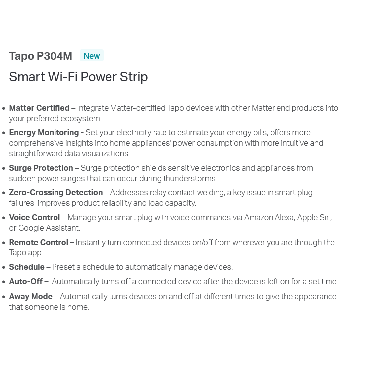 Tp-Link P304M / KP303 Kasa Smart Wi-Fi Power Strip Multi Outlet ...