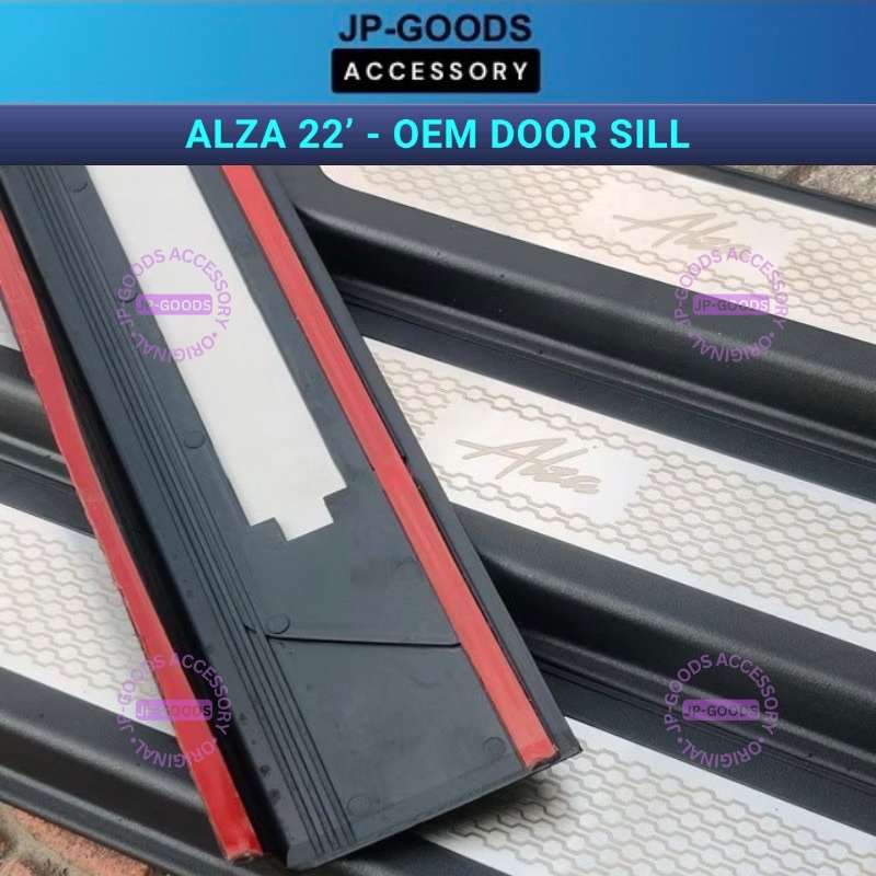 Perodua Alza D27A 2022 4PCS Door Sill Plate Original Style Side Scuff ...