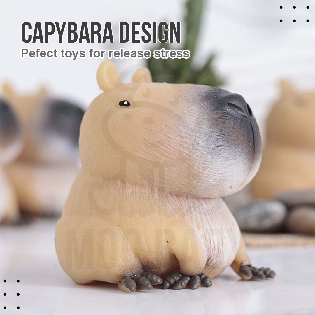 ⭐Moo Baby Mainan Lembut Picit Squishy Capybara Squishy Toys Murah ...