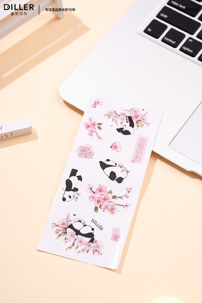 Diller Pelekat Sticker Kalis Air Waterproof untuk botol air Water ...