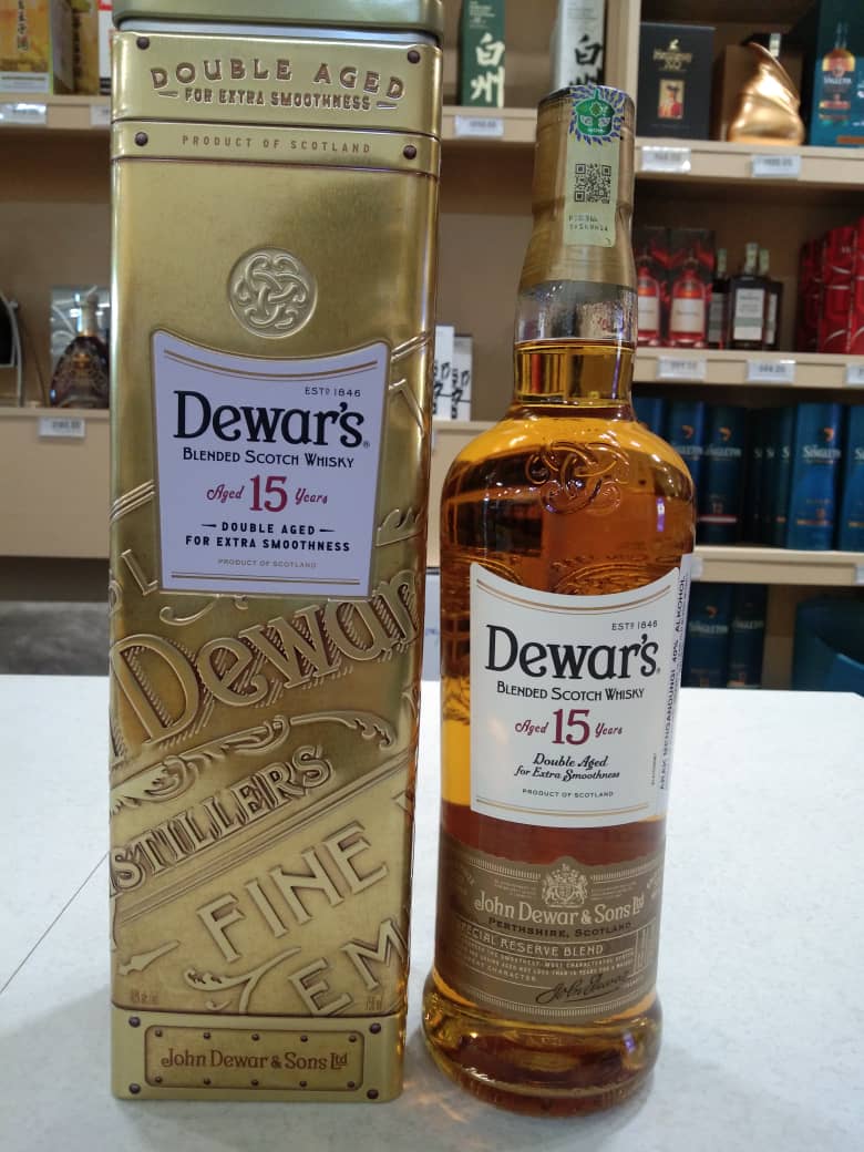 Dewar's 15 Year Old Blended Scotch Whisky 750ml | Shopee Malaysia