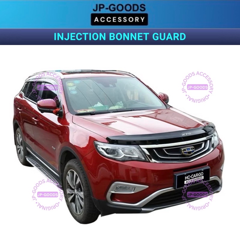 Proton X70 Injection Bonnet Guard Front With Gloss Black Paint ...