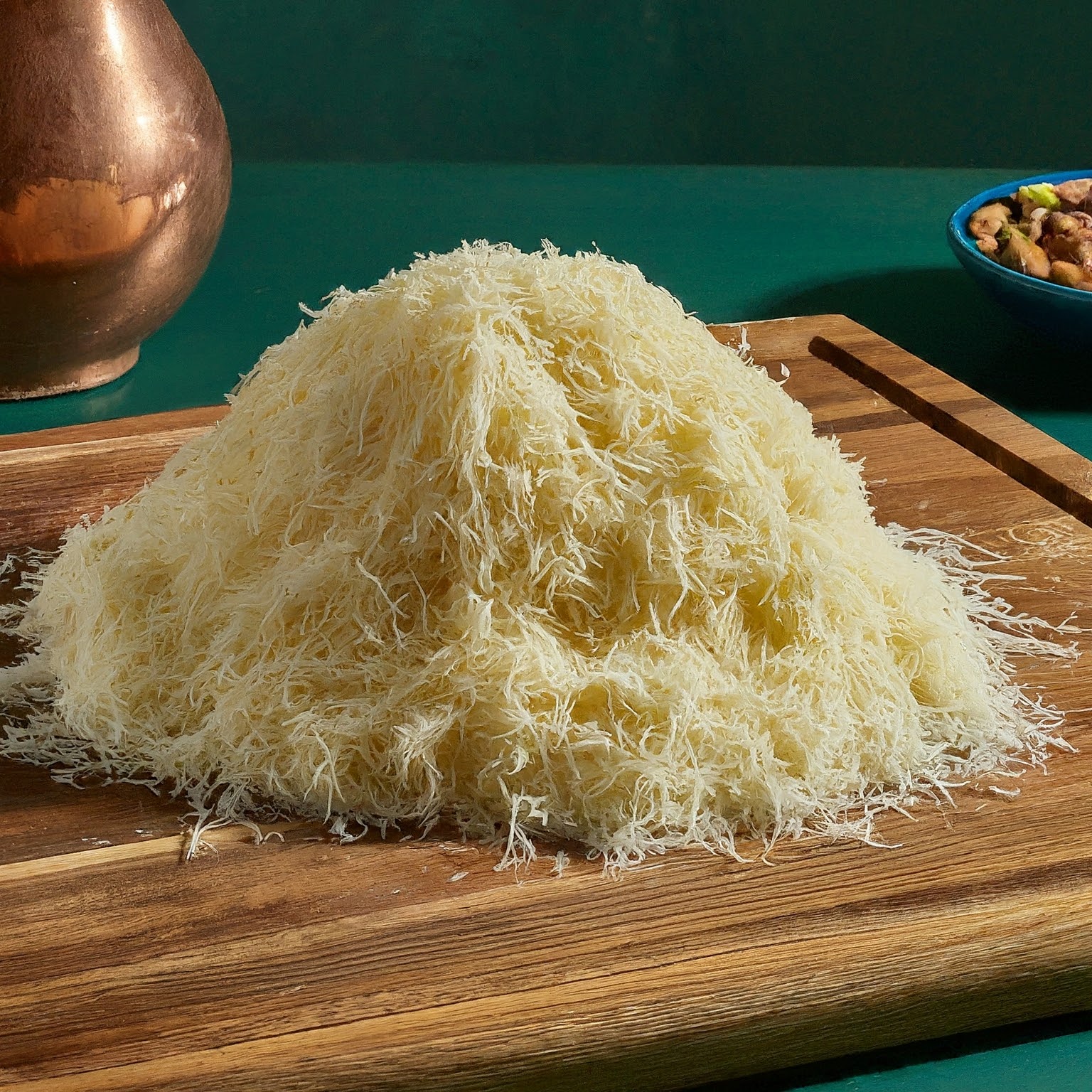 KUNAFA DOUGH - ORIGINAL FRESH KUNAFAH DOUGH - FRESH KUNAFAH DOUGH ...