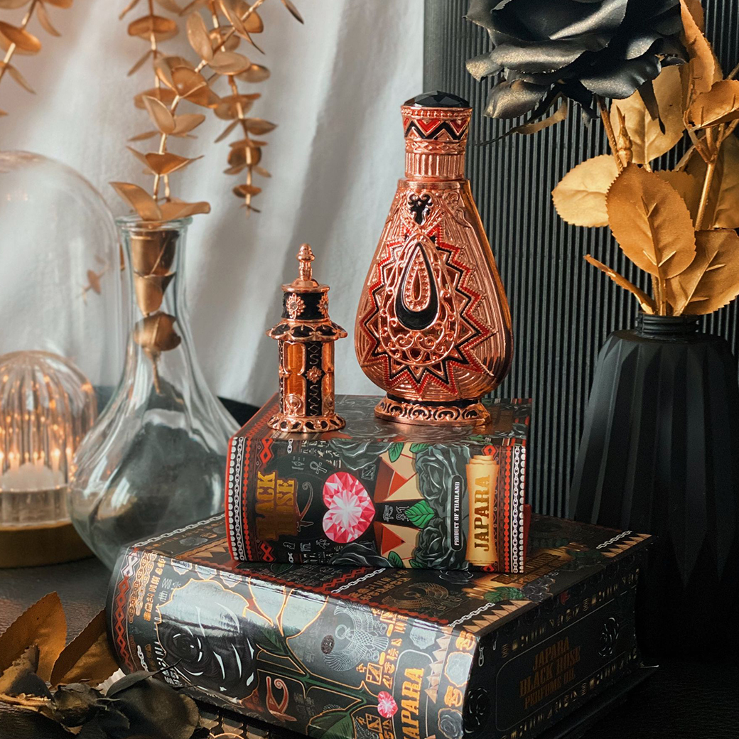 Japara Perfume Essential Oil Perfumes Alcohol Free Fragrance Black Rose ...