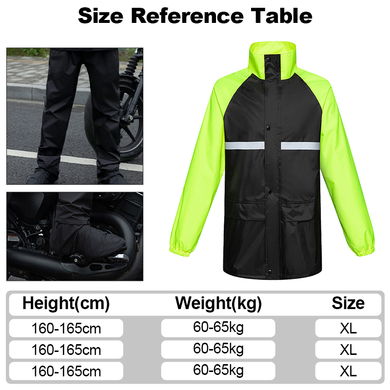 Raincoat Motorcycle Premium Raincoat Moto Racing Riding Scooter ...