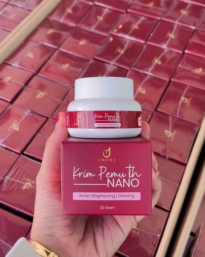 VIRAL !!! AMORA SPRAY PEMUTIH & KRIM ORi - GLOWING SPRAY , SETTING ...