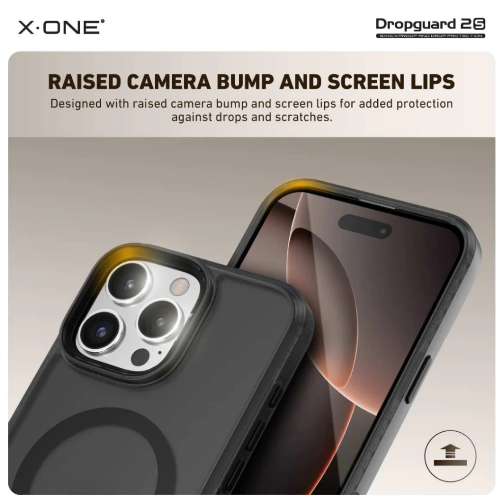 X One Dropguard 2s Magnetic Case Cover for iPhone 16 Pro Max / 16 Pro / 16 Plus / 16 / 15 Pro ...