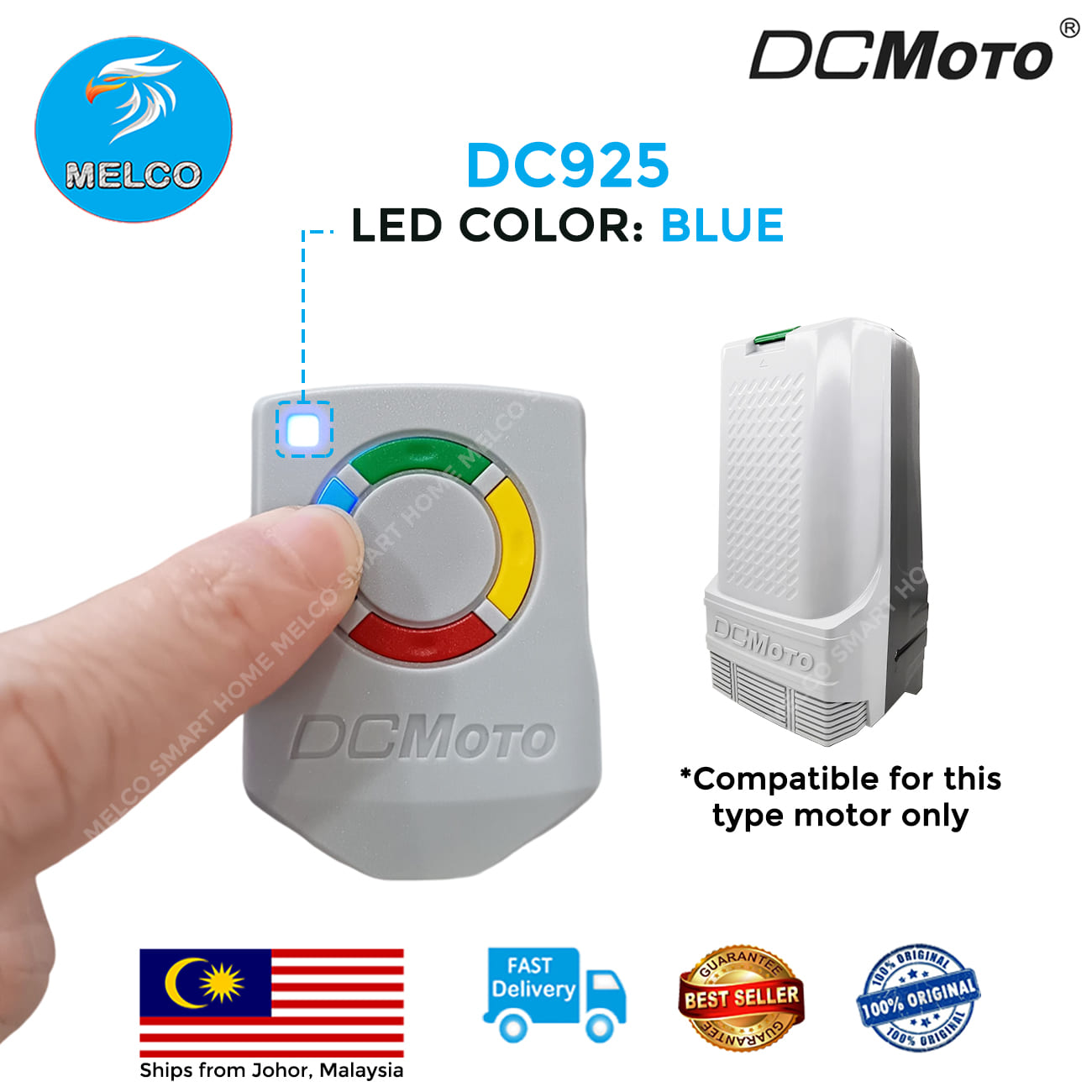 Remote Control Autogate DC 925 & DC 975 DC Motor Original Multifunction ...
