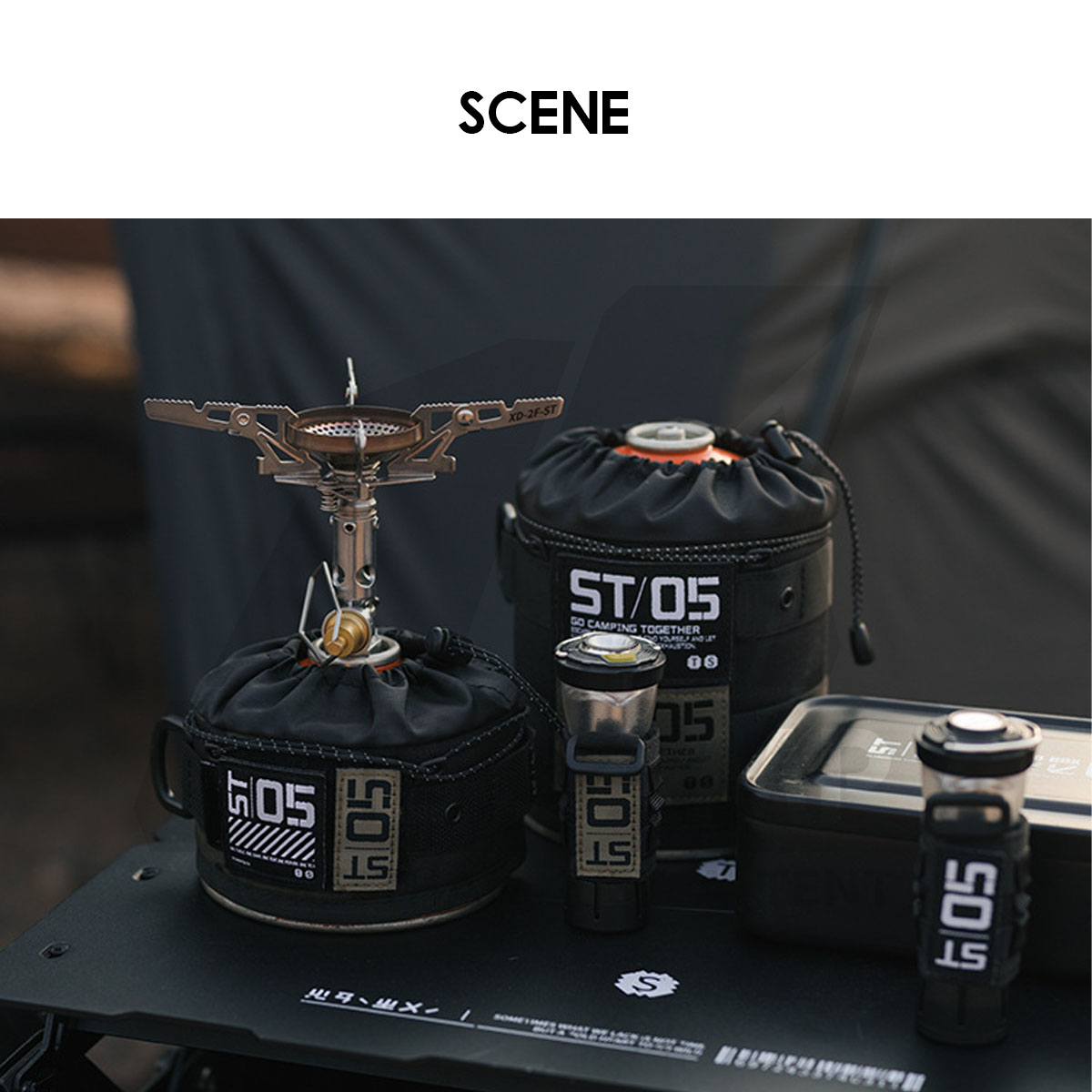 Shinetrip Tactical Gas Cover / Sleeve Outdoor Bottle Butane Protective ...