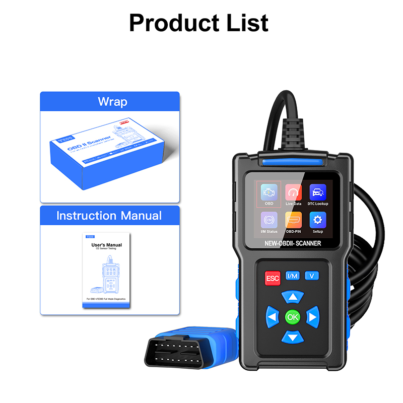 T200 OBD2 Car Scanner Proton Perodua Automotive Troubleshooter Engine ...