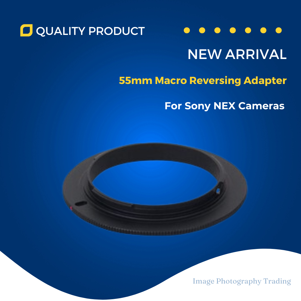 55mm Macro Reverse Adapter Ring For Sony NEX DSLR Cameras (Ready Stock ...