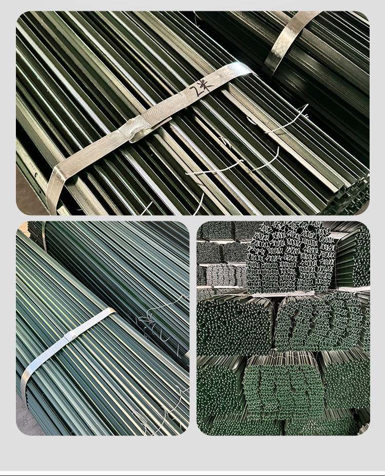 1.5m 1.7m 2m 2.3m 2.5 Tiang pagar besi Pagar Cyclone Fence Column Iron ...