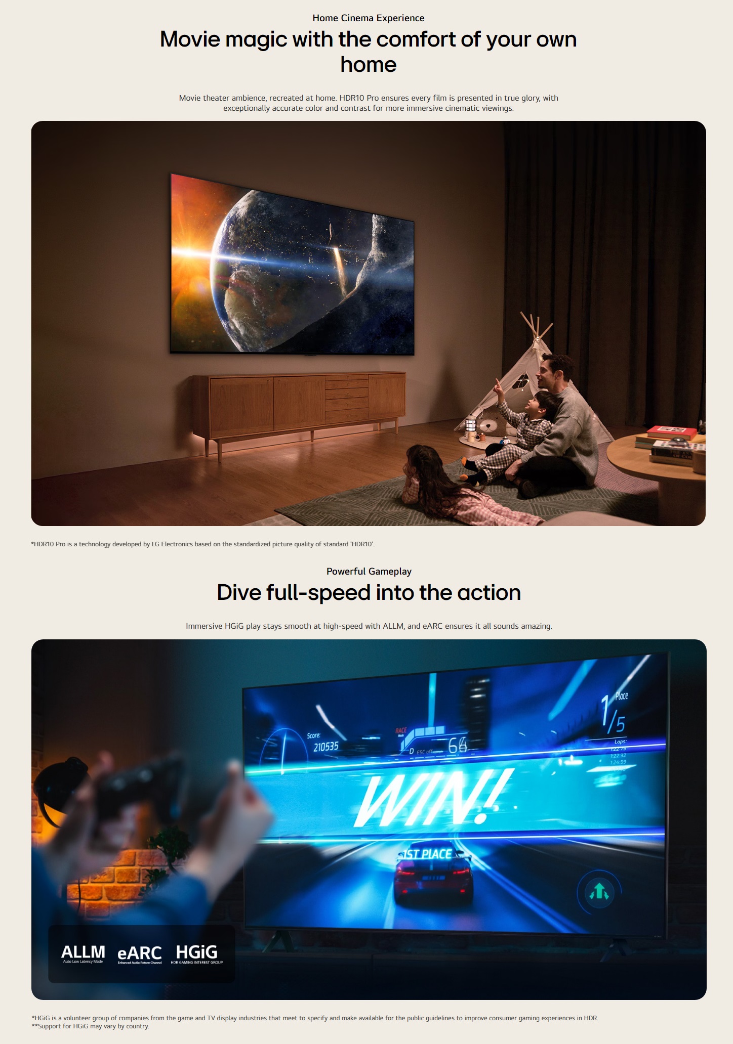 2024 NEW LG Smart TV 65 Inch 4K UHD UT75 HDR 10 Pro 65" Smart TV Murah ...
