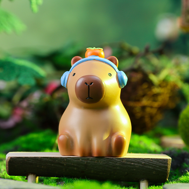 BLIND BOX TOYS CUTE EMOTIONAL CAPYBARA BLIND BOXES FIGURINE HOME TV ...