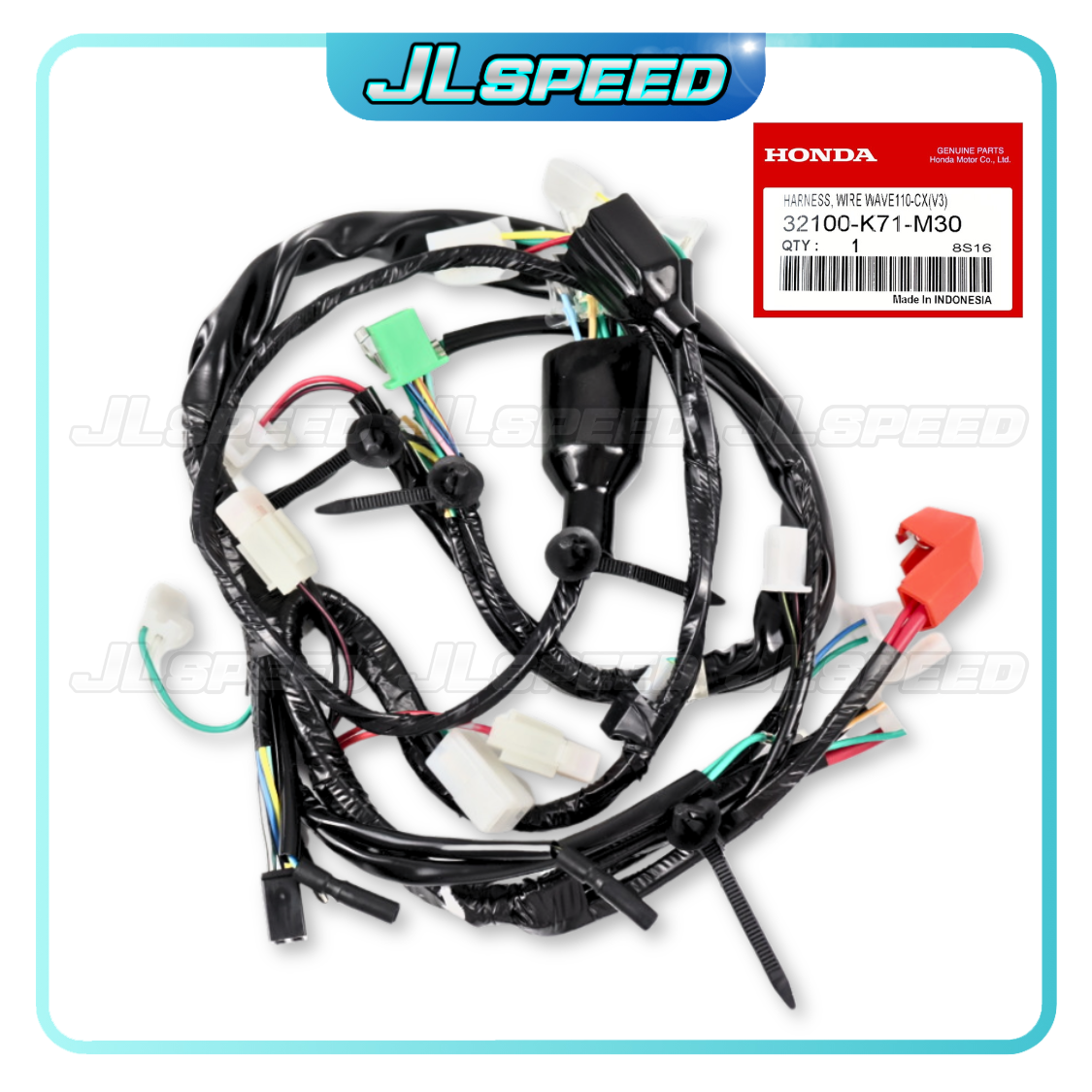 HONDA CX110 WAVE110 CX WAVE CX 110 WAVE ALPHA 110 V2 V3 Wire Wyre ...