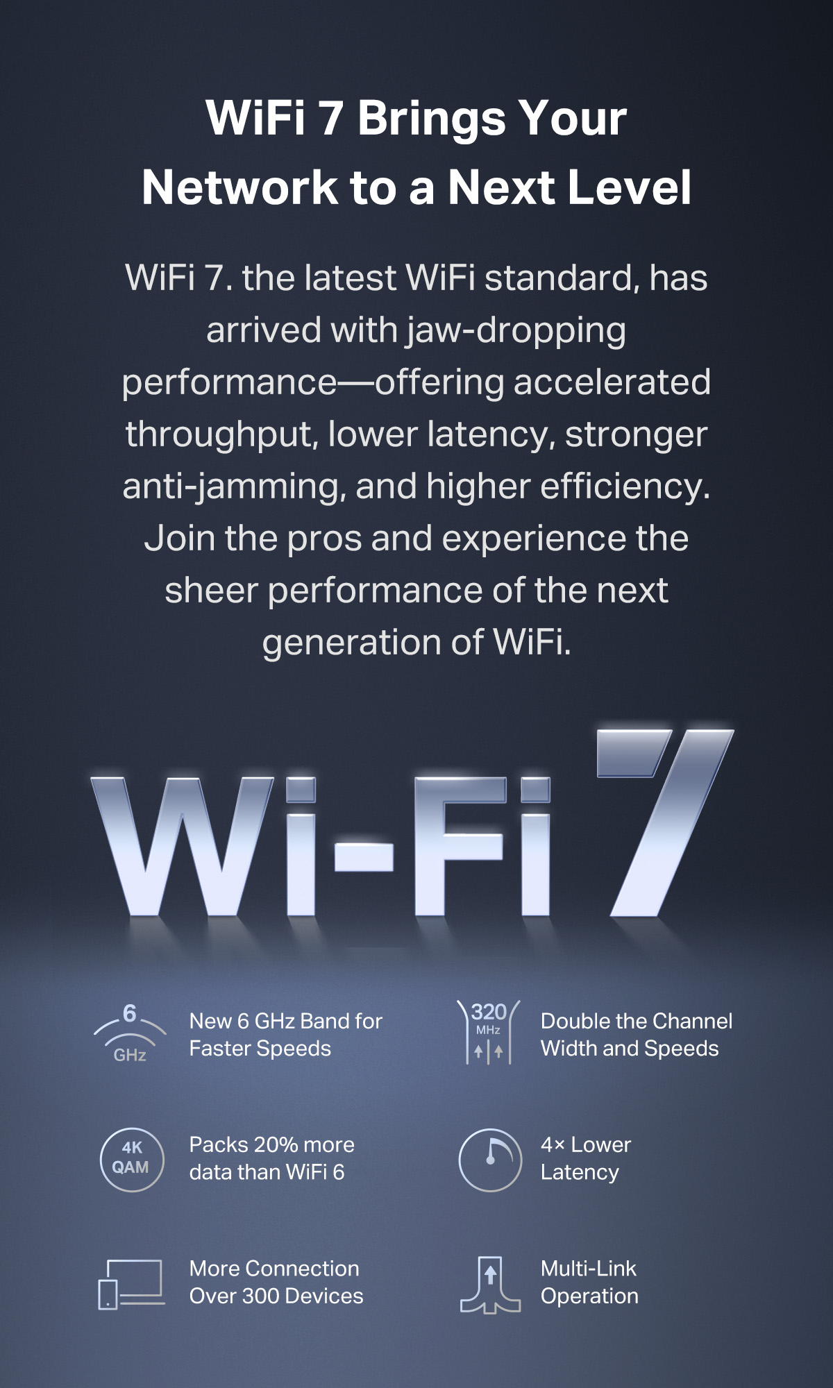 Mercusys Be9300 Wi Fi 7 Tri Band Router Mr47be 6x High Gain Antennas With 2 5g Ports Easymesh