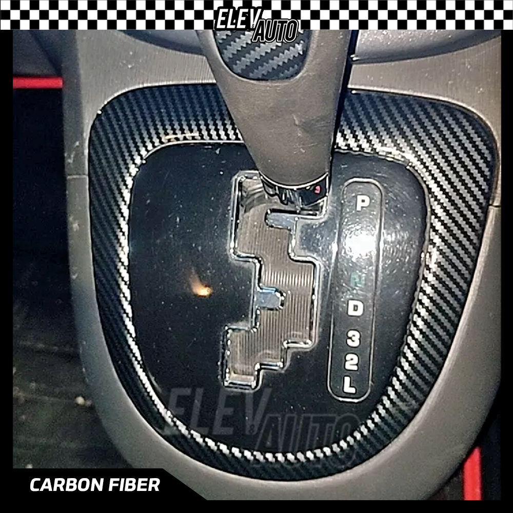 Proton Exora Gear Shift Panel Trim Carbon Fiber Black Interior ...