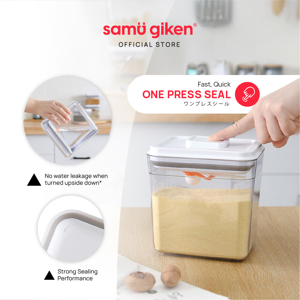 Samu Giken Bekas Simpanan Kedap Udara(Lutsinar / UV) | Air Tight Container(TRANSPARENT/UV ...