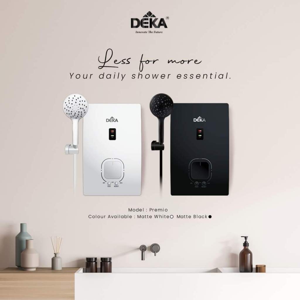 🔥NEW🔥DEKA PREMIO Non-Pump Water Heater Instant Heat Water Heater ...