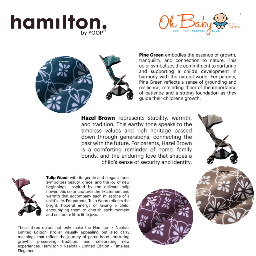 Hamilton x Neelofa X1Plus Autofold Stroller from Newborn - 22kg FREE ...