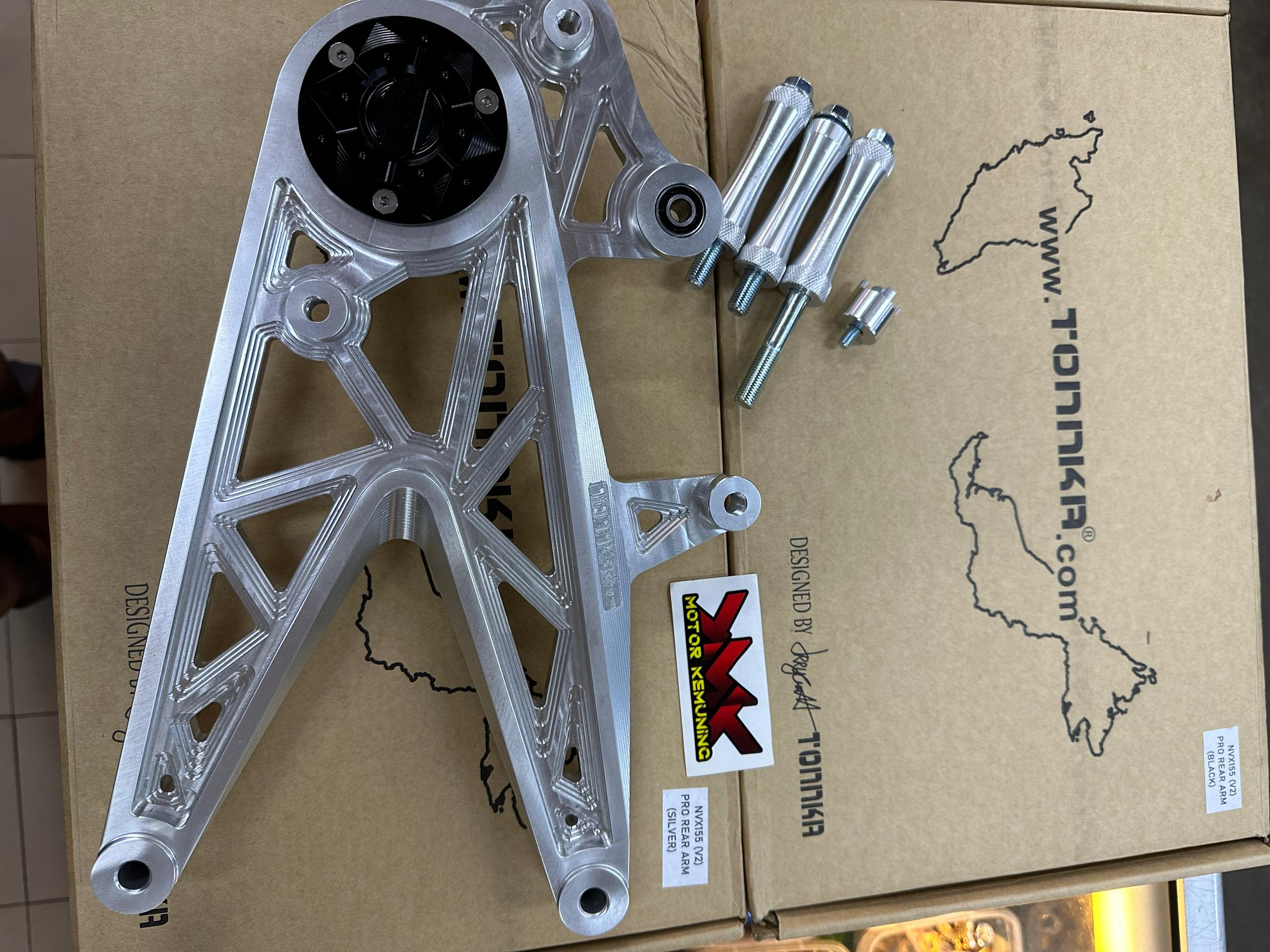 TONNKA WEAPON ARM LARRY SWING ARM NVX V2 100% FORGED PRO BILLET AEROX ...