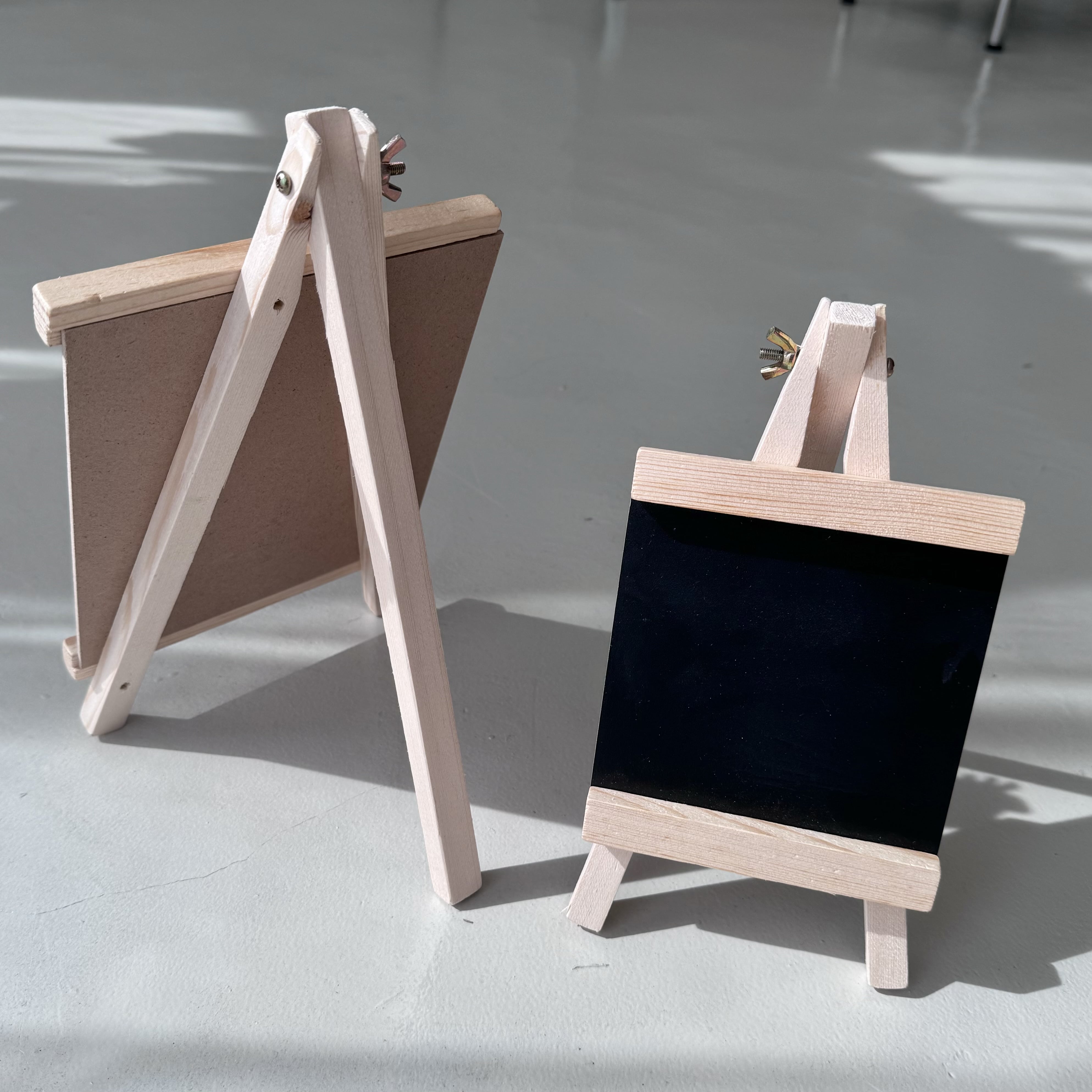 [Ready Stock](12*23/16*29)cm Mini Blackboard with Easel Stand/ Massage ...