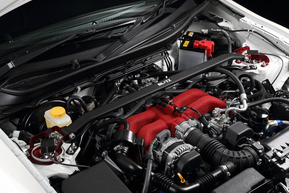 BLITZ FRONT STRUT TOWER BAR FOR TOYOTA 86 / GR86 ZN6 / ZN8 / SUBARU BRZ ...