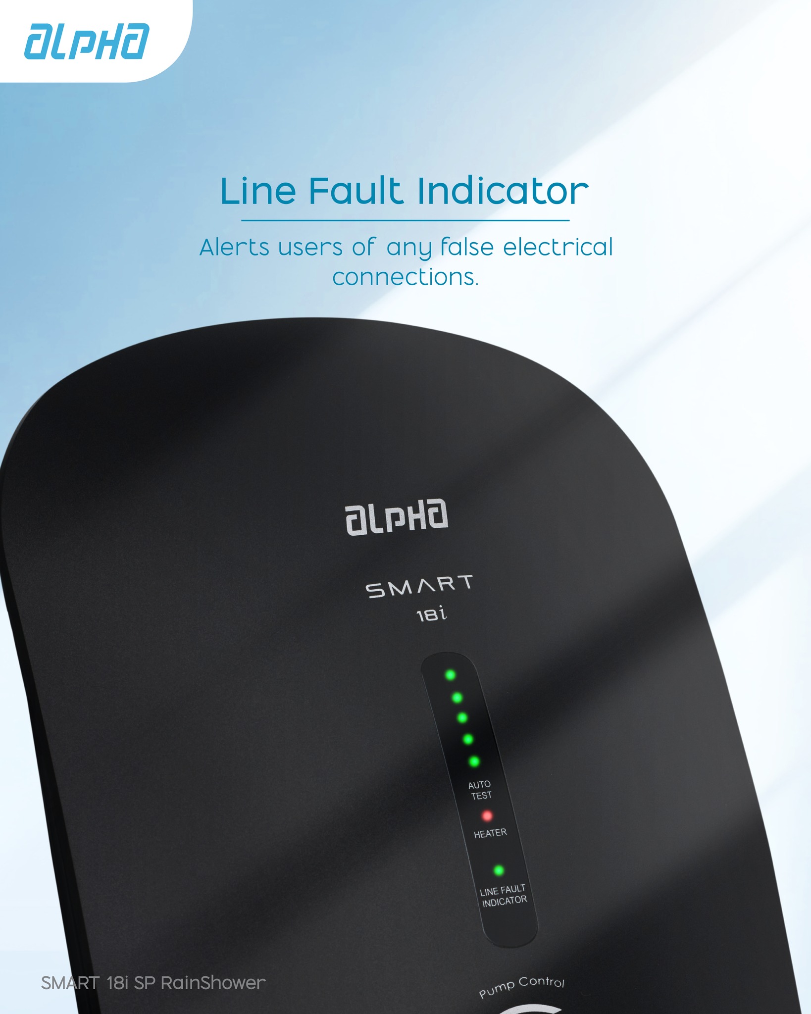 ALPHA SMART 18i 18E Instant Water Heater with DC Pump Non No pump ...