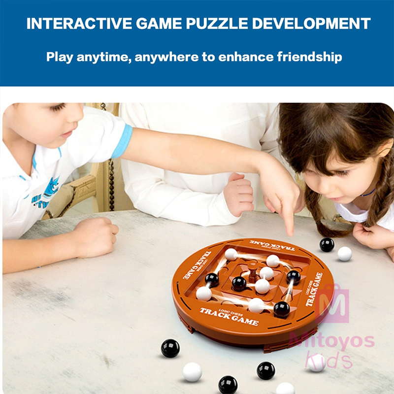 Mitoyos Logic Chess Track Game Fun 2 Player Board Games Intelligence ...