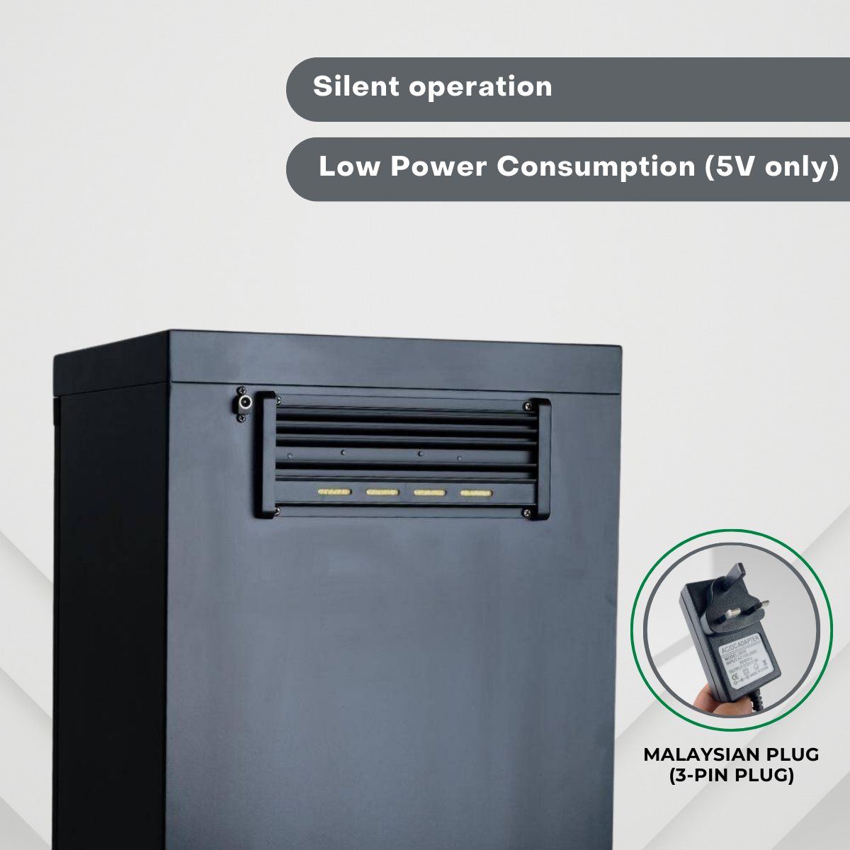 (5 Years Warranty) GS DryBox 18L/35L/60L Camera Lens Digital Dry Cabinet Box LCD Display ...