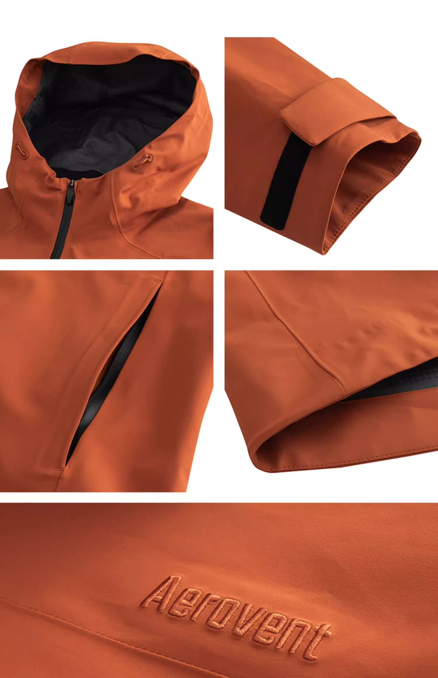 ANTA Men Outdoor Waterproof Aerovent Techonology Jacket 1524D7621-3 ...