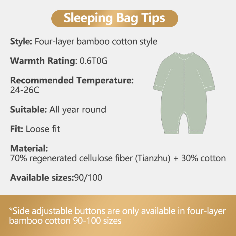 Einmilk Baby Split Leg Sleeping Bag Openable Crotch Adjustable Length ...