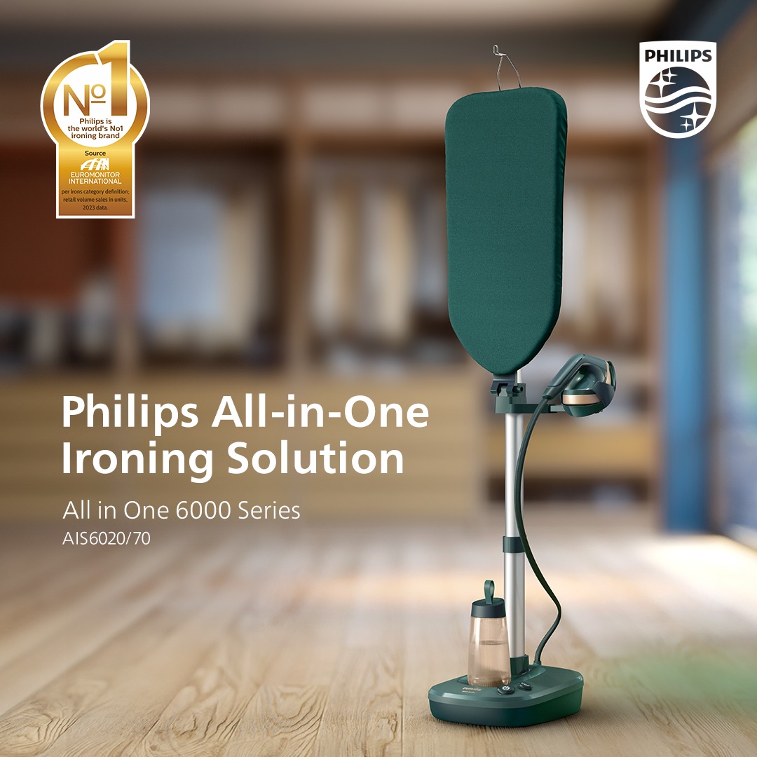 [NEW] Philips All In One Iron 6000 Series Stand Steamer Garment Care ...