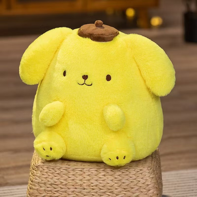 Sanrio Cuddly Cinnamoroll Pom Purin Plush Toy Lovely Stuffed Anime Fat ...