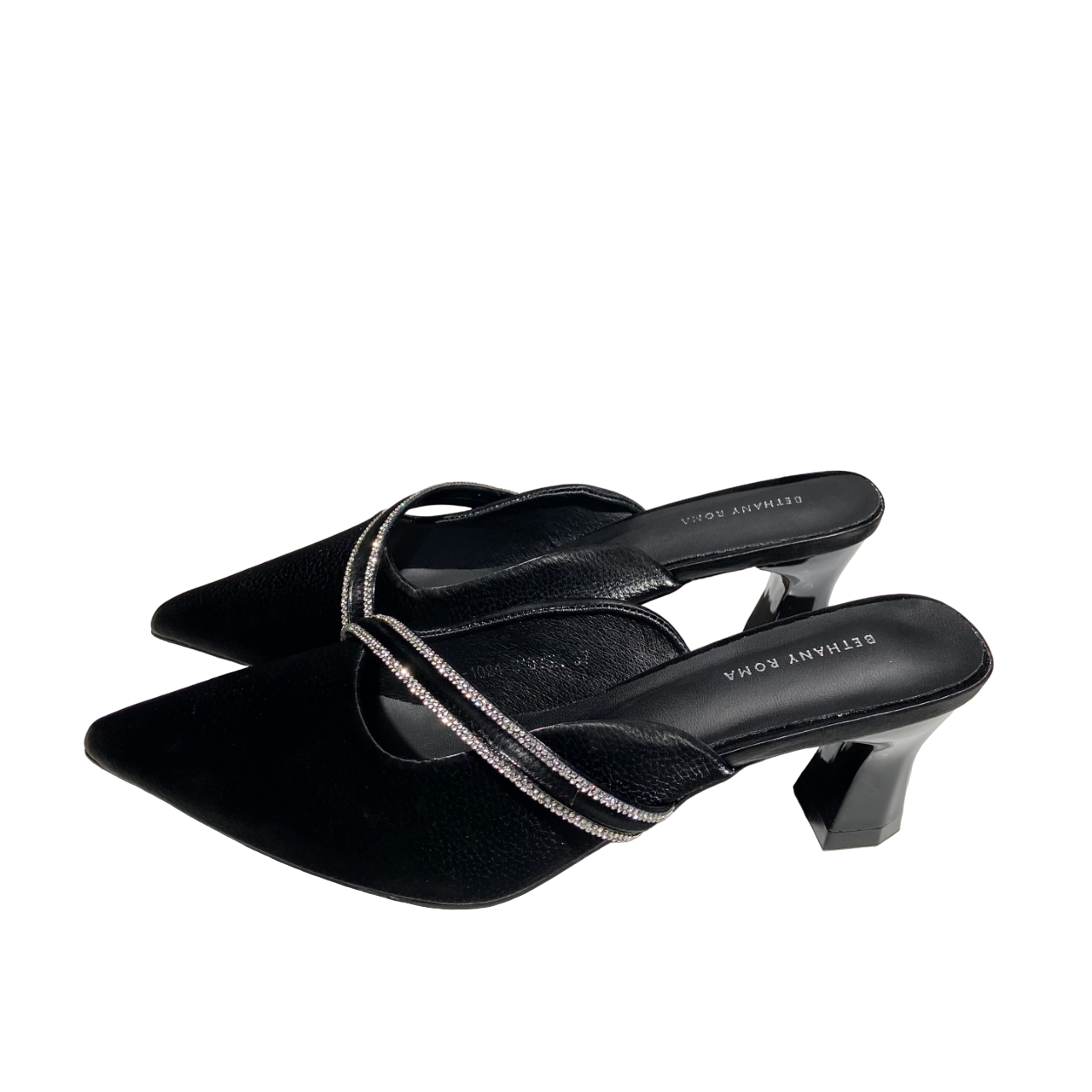 Bethany Roma Ladies Slide On Heeled Mules - 13BRS5 | Shopee Malaysia