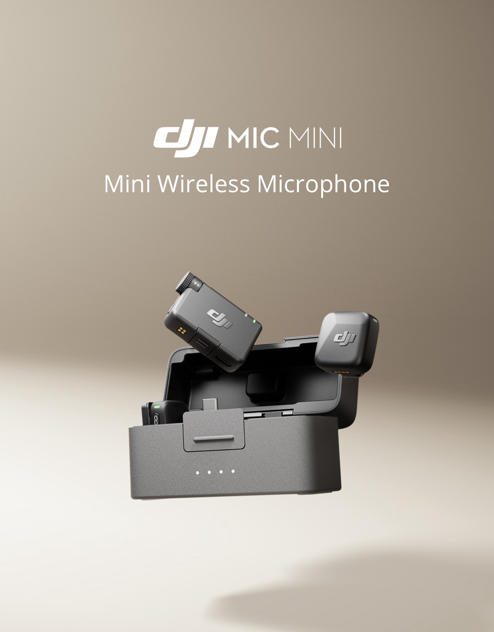 DJI Mic Mini - High Quality Mini Wireless Microphone | Ultralight | Two ...