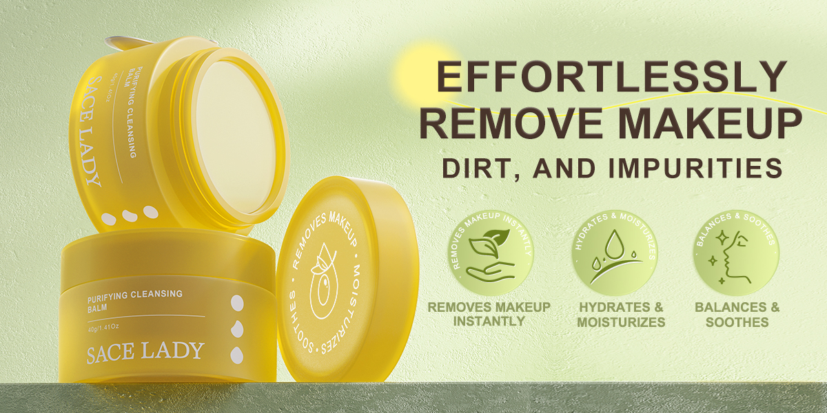 SACE LADY Purifying Cleansing Balm Removes Makeup Instantly Hydrates ...