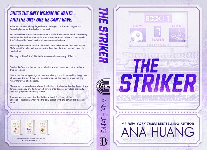 The Striker (Gods of the Game, #1) by Ana Huang - Romance - Adult Fiction - Sports Romance ...