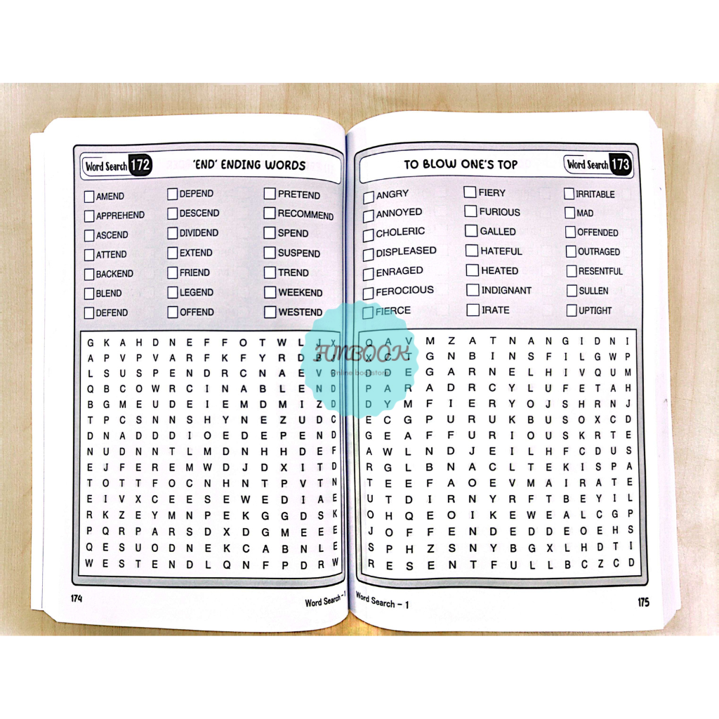 [FUNBOOK] A puzzle a Day 365 Days of word search Mind to Mind | Shopee ...